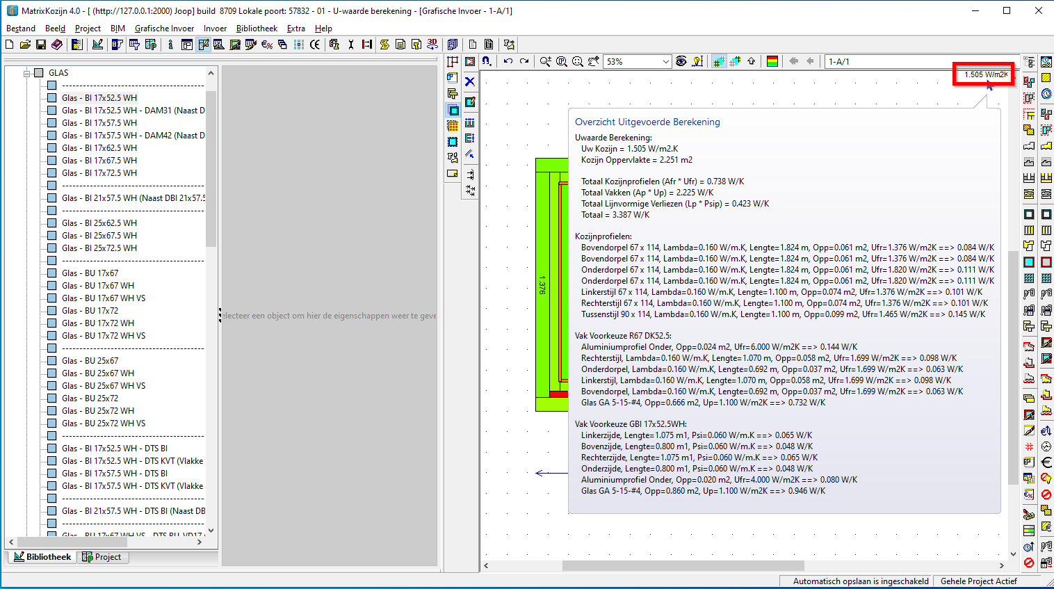 U-waarde berekenen | Matrix Knowledge Base